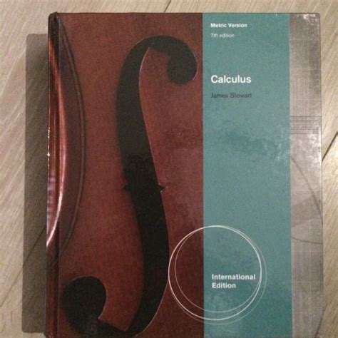 Calculus Textbook Th Edition Hobbies Toys Books Magazines Textbooks On Carousell