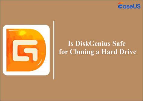 Is Diskgenius Safe How To Use It And Its Alternative For Disk Cloning