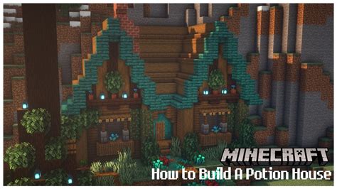 Minecraft How To Build A Potion Brewing House Easy Build Tutorial
