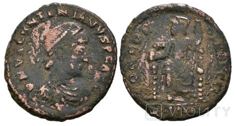 Валентініан ІІ, центеніоналіс 378-383рр., м.Сісція - CONCORDIA AVGGG, 2 ...