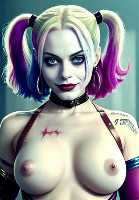 Rule 34 Ai Generated Breasts Dc Comics Female Harley Quinn Margot