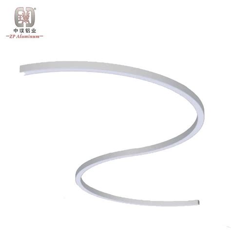 Led 선형 조명 제조 업체 및 공급 업체를위한 벤딩 알루미늄 프로파일 중국 공장 Zp 알루미늄