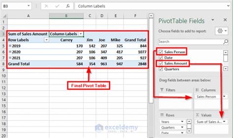 How To Group By Year In Excel Pivot Table 3 Easy Methods Exceldemy
