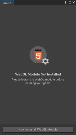 How To Create And Publish Webgl Builds In Unity