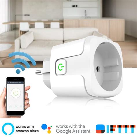 5pcs Smart Plug Smart Socket 16a Wifi Wireless Soc Grandado