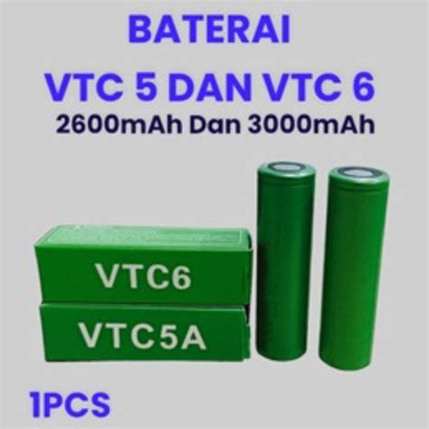 Baterai VTC VTC Sony Authentic MAh MAh Vape Senter Battery Original Batre Isi