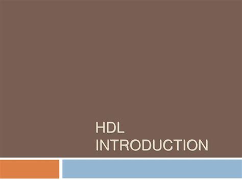 Ppt Eeet0441 Hdl Chip Design Powerpoint Presentation Free Download Id 503992