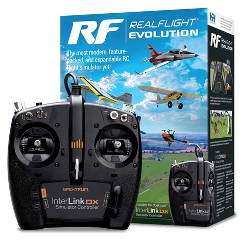 Realflight Evolution Rc Flight Simulator Software With Interlink Dx