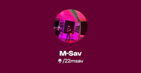 M Sav Listen On Youtube Spotify Apple Music Linktree