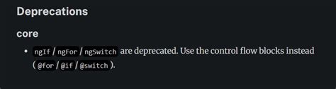 N Ngfor Ngswitch In Angular V 20 Will Be Marked As Deprecated Better Kevin Valmorbida