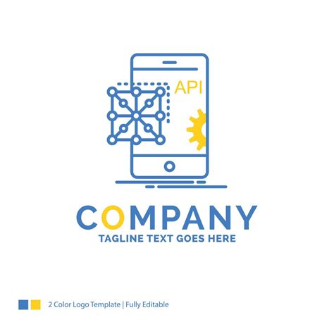 Api Application Codage Développement Modèle De Logo Dentreprise