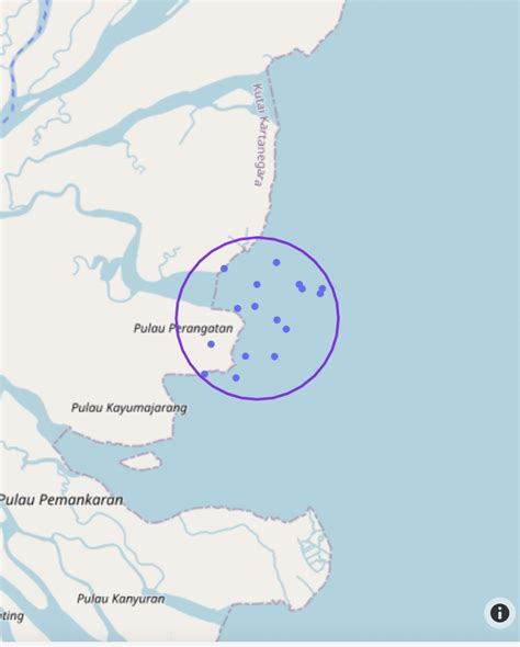 How To Make A Circle Shape Radius Plot On Scatter Mapbox Plotly Python
