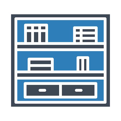 Premium Vector Book Case Vector Illustration Style