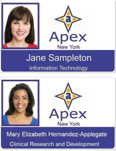 ID Badge Design Guidelines Express Badging Services