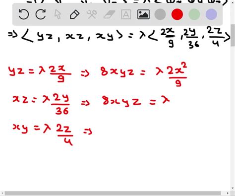 solved find the volume of the largest rectangular box with edges