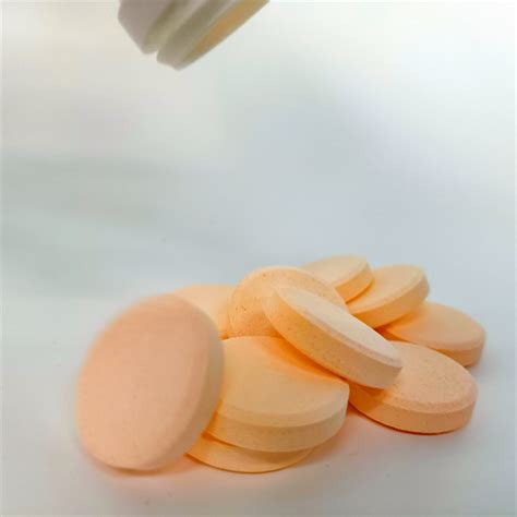 오렌지 풍미 건강 관리 비타민 C 발포성 의 고품질 오렌지 풍미 건강 관리 비타민 C 발포성