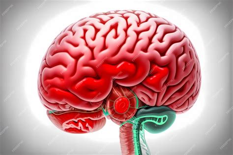 Premium Ai Image Human Internal Organs With Examples Of Brain Encephalitis