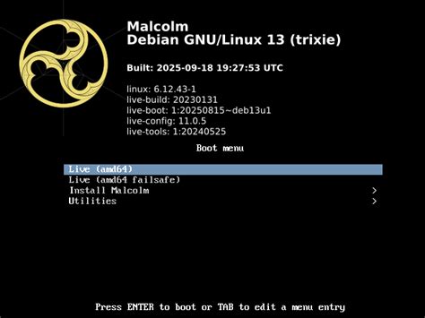 End To End Malcolm And Hedgehog Linux Iso Installation Malcolm