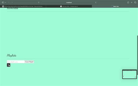 GitHub Bhavu Internship Spotify Clone React