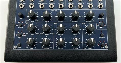 MATRIXSYNTH MFB MICROZWERG Semi Modular Synthesizer
