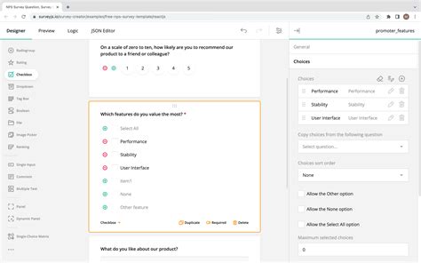 Build Forms Right In Your React App SurveyJS