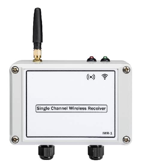 IWR 1 Single Channel Wireless Sensor To 4 20mA Or 1 5Vdc Output Signal Receiver
