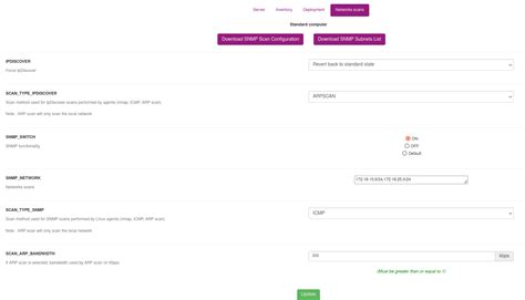 Using Snmp Scan Feature Ocs Inventory Documentation