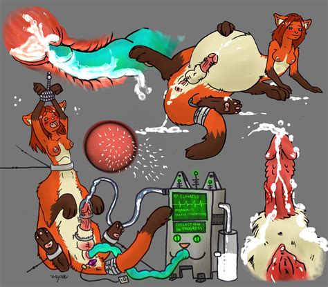 Rule 34 Anthro Artificial Insemination Autoimpregnation Blush Bodily Fluids Bound Breasts Cum