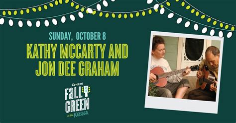Fall On The Green Kathy Mccarty And Jon Dee Graham In Dallas At The
