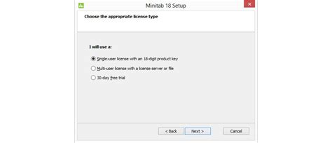 Minitab Installation
