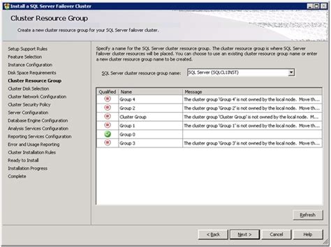 manage sqlserver sql server 2008 cluster installation