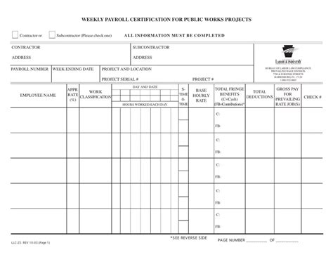 Pa Form Payroll ≡ Fill Out Printable Pdf Forms Online