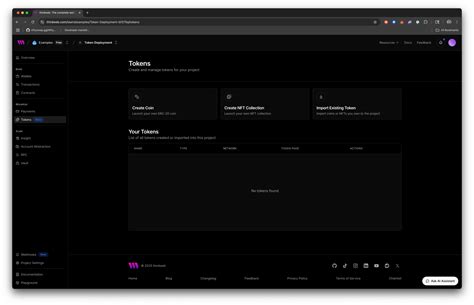 Deploy An Erc 20 Token Thirdweb Documentation