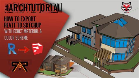 exporting revit to sketchup acasf