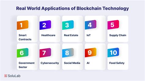 top 10 real world applications of blockchain technology