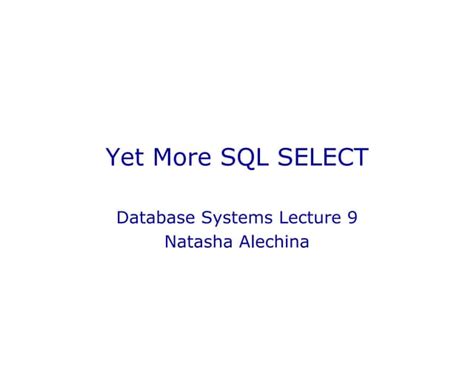 Aggregate Functions In Sql Pdf