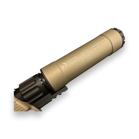 Bandt Tp9 Mp9 Rbs Suppressor Limited Anodized Fde Tan Edition With 3 Lug Adapter Sd 123304 Cta 3