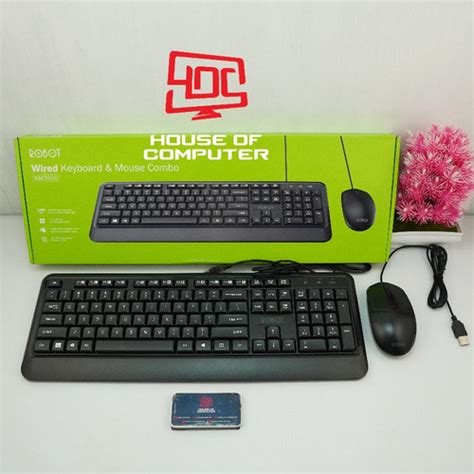 Jual Keyboard Mouse Robot Km2600 Usb Set Combo Kota Banjarmasin