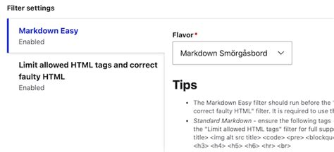 Drupal Contrib Module Markdown Easy 200 New Features Simpler Setup Drupaleasy
