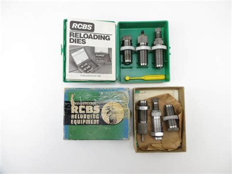 Assorted Rcbs Reloading Dies Lot