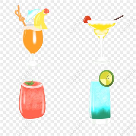 여름 일러스트 상쾌한 주스 음료음주럼주미나리 Png 일러스트 무료 다운로드 Lovepik