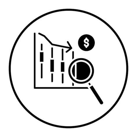Premium Vector Magnifying Glass Vector Illustration