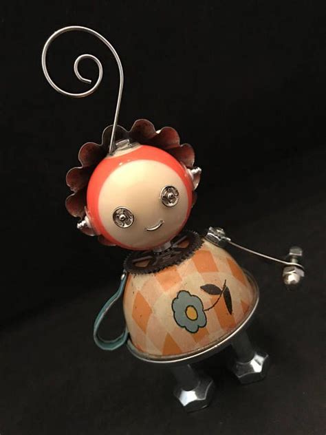 Pin By Sabrina Richards On Upcycled Robots Robot Sculpture Junk Art Found Object Art