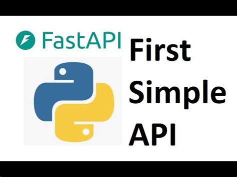 Fastapi Create Your First Api In Python Using Fastapi Fastapi Api
