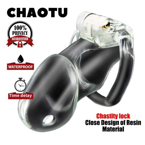 Sex Toys Male Chastity Lock With Penis Cages Cock Ring Chastity Device