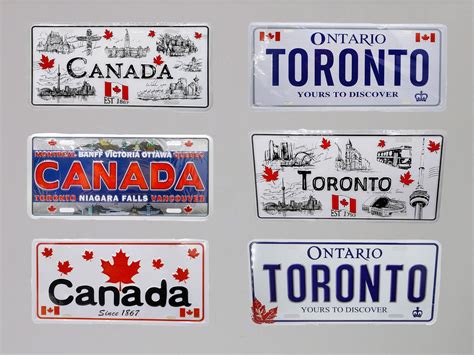 Canadian License Plates Global Ts