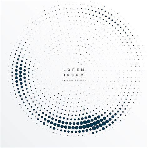 하프 톤 도트 프레임 배경 디자인 무료 벡터