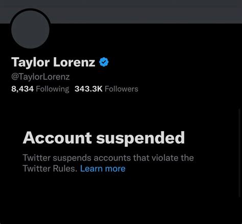最新消息：马斯克刚刚封禁《华盛顿邮报》记者taylorlorenz 泰勒 洛伦兹的推特 （不清楚原因） 右图是她最后一个推特，她为一篇报道向