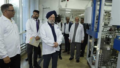 Minister Hardeep Singh Puri Inaugurates Punes First Alcohol To Fuel Aviation Project Punekar News