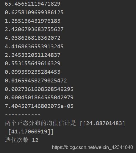 Em算法以及python例子实现em算法python实例 Csdn博客